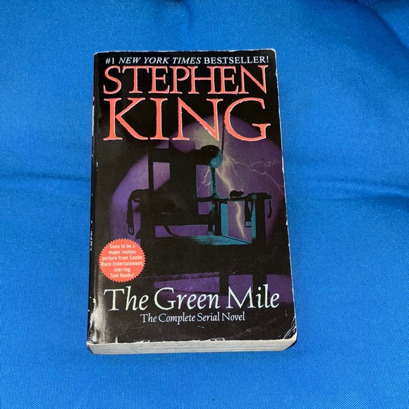 Stephen King | Accents | Stephen King Book Soft Cover The Green Mile ...